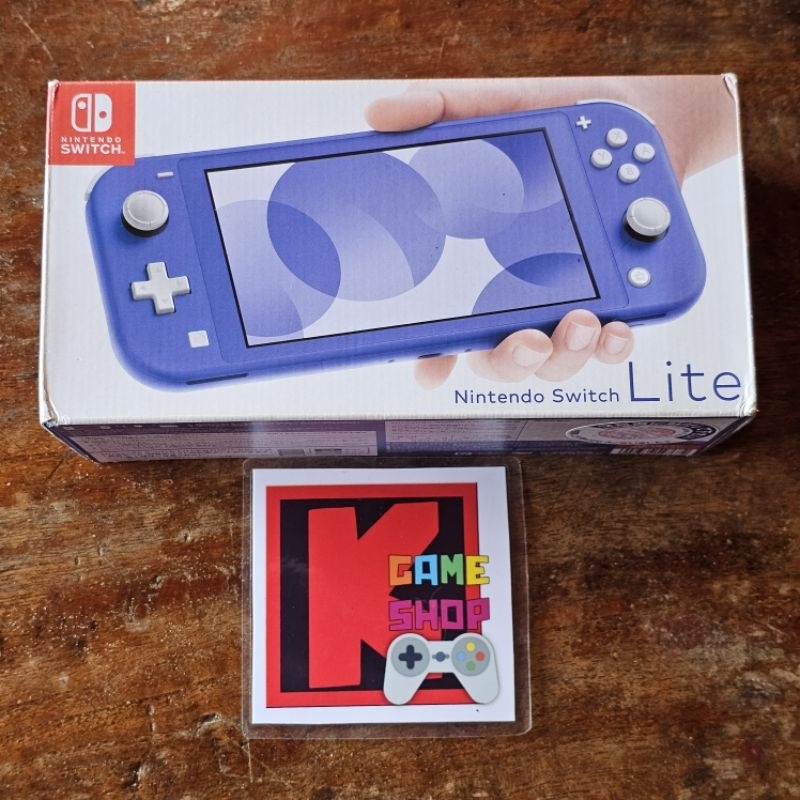 (CFW Atmosphere) Nintendo Switch Lite Blue สีน้ำเงิน Box set ครบกล่อง ...