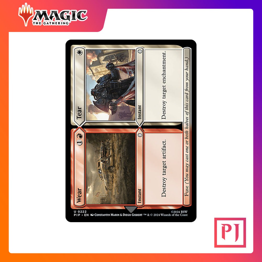 [MTG] Wear // Tear - Fallout Commander [PIP] [MULTI] [UNCOM] [NORMAL ...