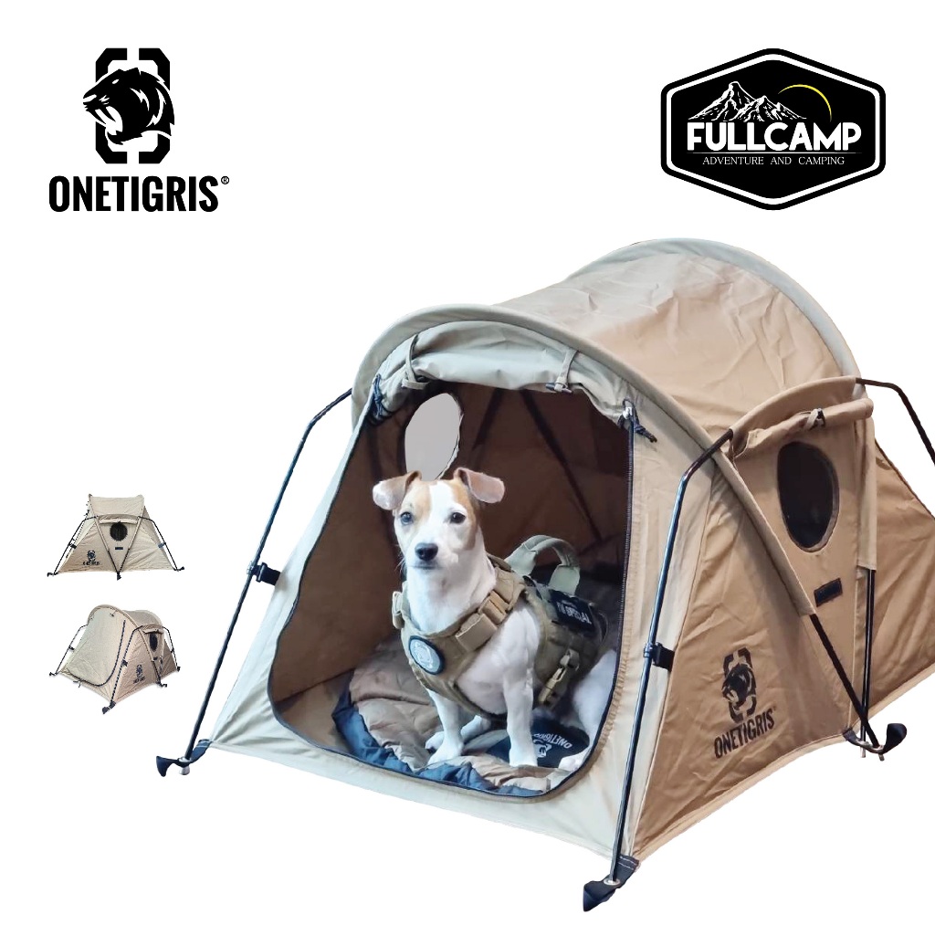 OneTigris เต็นท์สัตว์เลี้ยง T/C Pet Tent เต็นท์สุนัขพกพา ที่นอนสุนัข ...