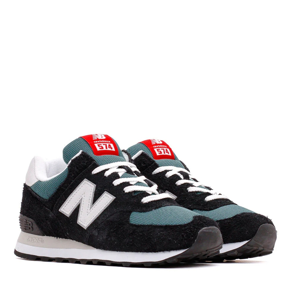New Balance รองเท้าผ้าใบ รองเท้าลำลอง NB M 574 Black Grey Matter ...