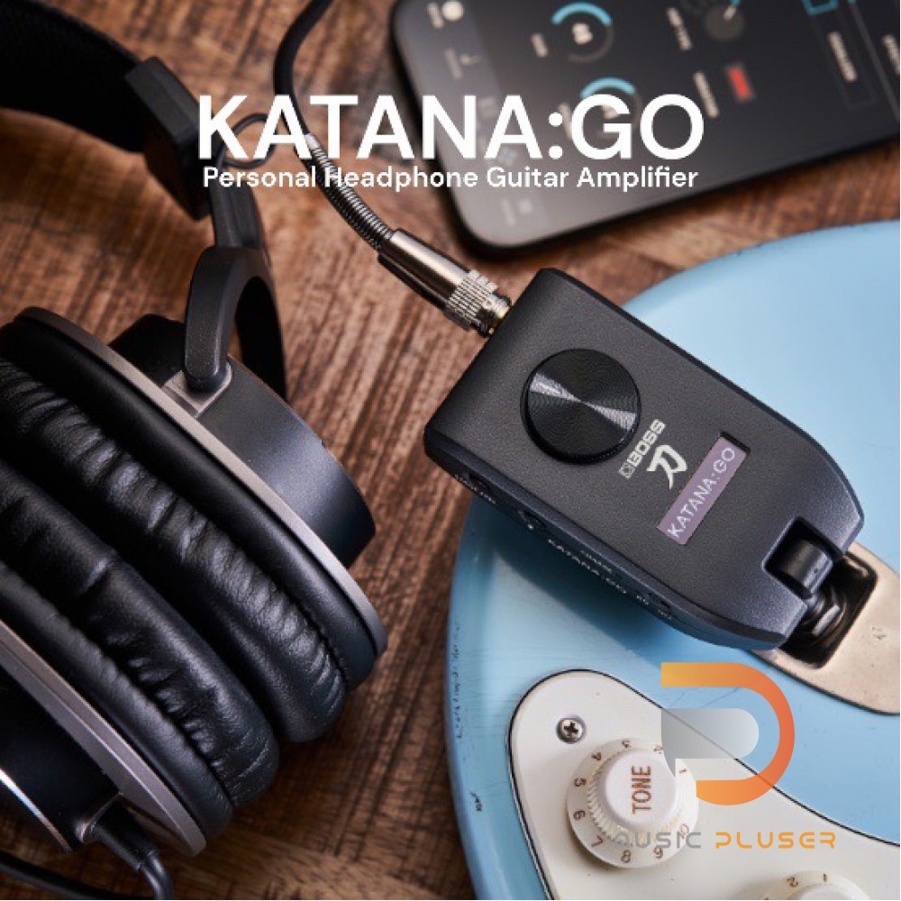 BOSS KATANA GO Personal Headphone Guitar Amplifier แอมป์ปลั๊กคุณภาพ ...