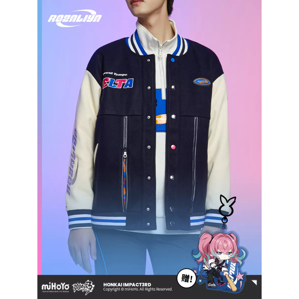 [Pre-order/อ่านรายละเอียดก่อนสั่ง] เสื้อแจ็คเก็ตเบสบอล Fervent Tempo Δ ...