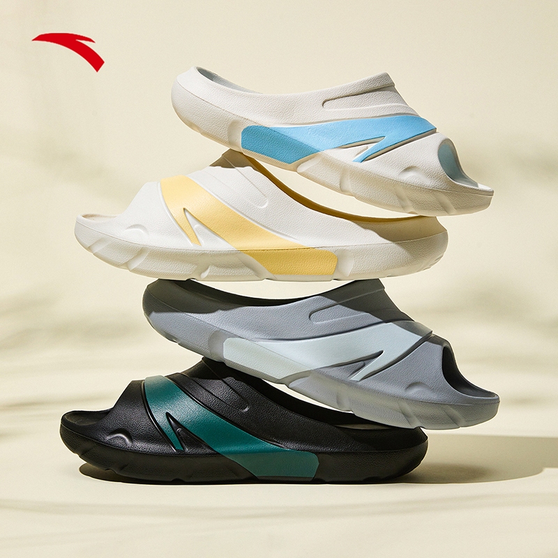 ANTA C37 รองเท้าแตะผู้ชาย Men Daily Slides 1124C8523 Official Store | Shopee Thailand