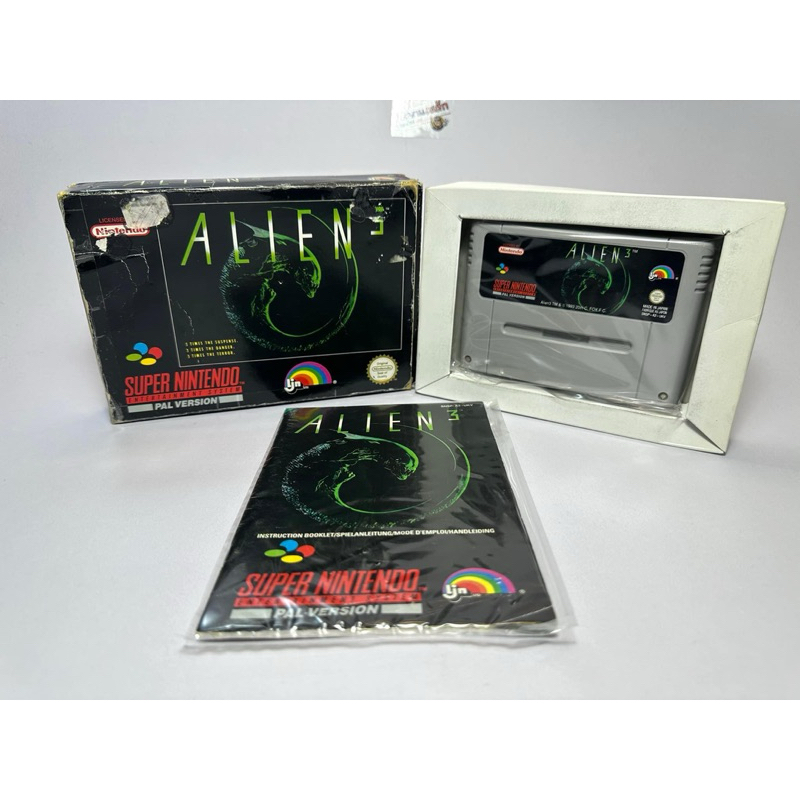 ตลับแท้ Super Famicom (PAL Version)(sfc) Alien 3 | Shopee Thailand