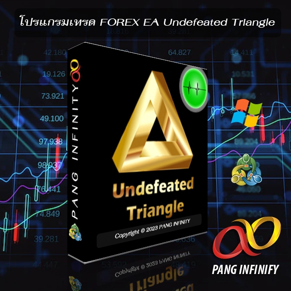 โปรแกรมเทรด FOREX EA Undefeated Triangle MT4 | Shopee Thailand