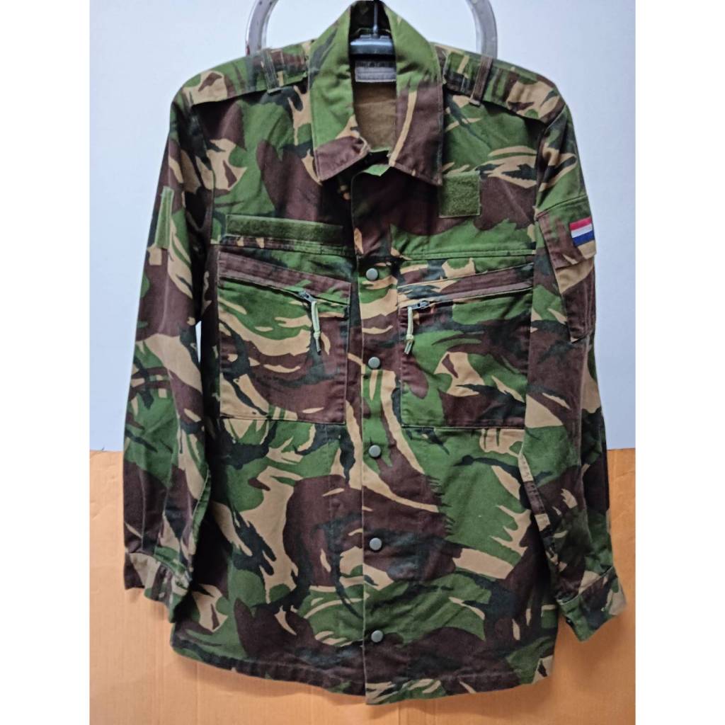 NETHERLAND DUTCH MILITARY FIELD JACKET 65% cotton 35% polyester, used ...