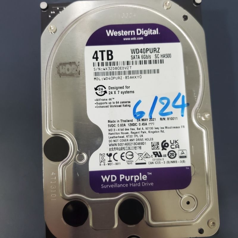4TB-10TB Hdd WD Seagate มือสอง สภาพดี พร้อมส่ง รับประกัน 30 วัน ...