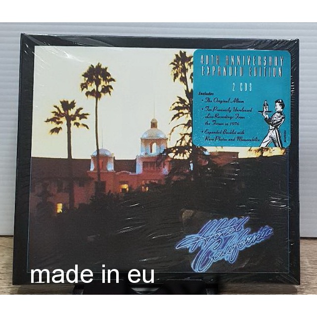 CD Eagles – Hotel California 2 CD, Album, Reissue, Remastered 40TH ...