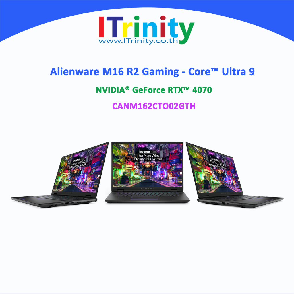 Dell Notebook Alienware m16 R2 CANM162CTO02GTH-M16-DR-W เดลล์ ...