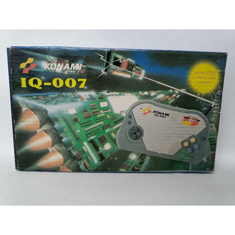 Famicom Konami IQ907 กึ่งพกพา แบบไรสาย ระบบ RF จูนหาสัญญาณ เล่นได้ปกติ ...