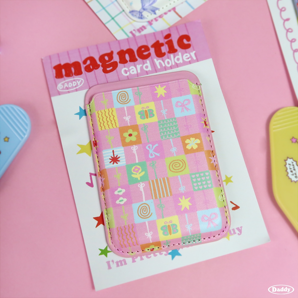 DADDY | Daddy Magnetic Card holder การ์ดใส่บัตรติดเคสแม่เหล็ก | Shopee ...
