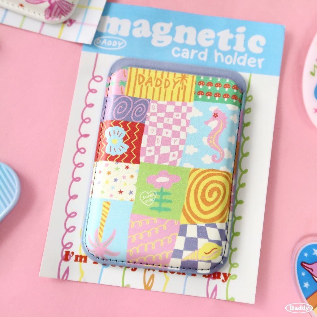 DADDY | Daddy Magnetic Card holder การ์ดใส่บัตรติดเคสแม่เหล็ก | Shopee ...