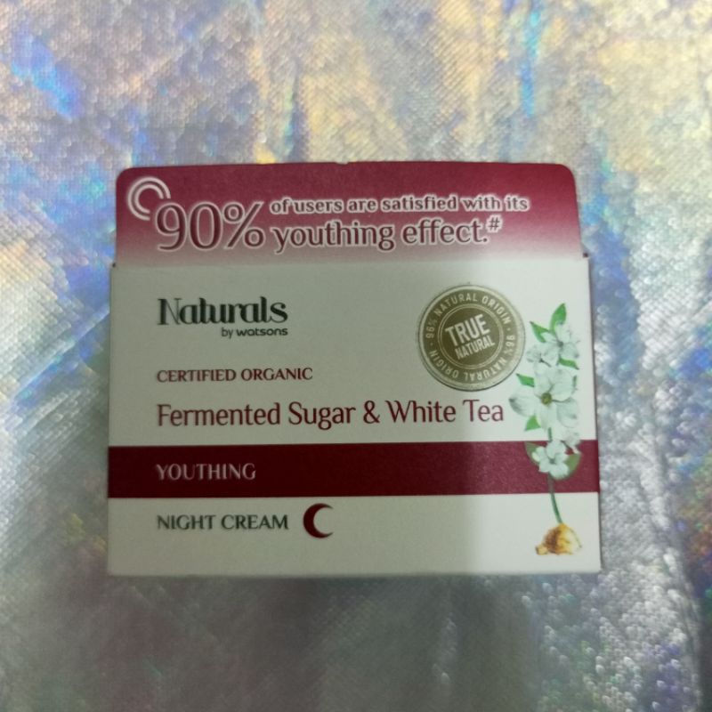 Natural Night cream 50g แอนตี้ออกซิแดนท์ มอบการบำรุงตลอดคืน | Shopee ...