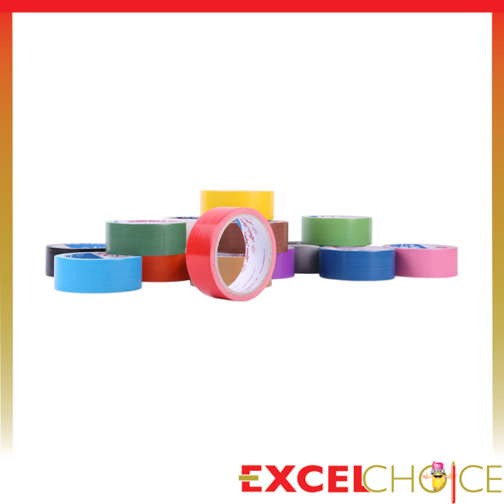 [ซื้อครบ120บาทแถมฟรีเทปลบ] หลุยส์ เทปผ้า 1" 1.5" 2" Louis Cloth Tape ...