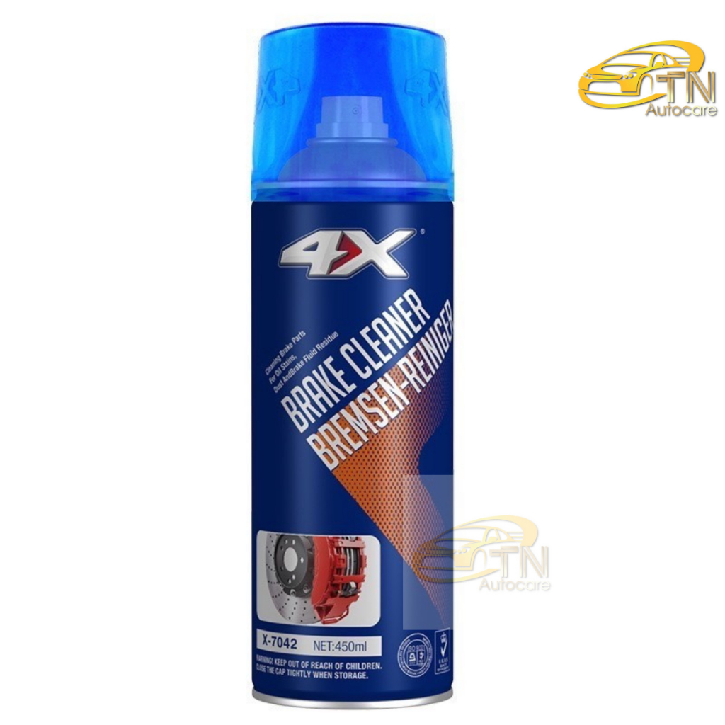 4X Brake Cleaner สเปรย์ทำความสะอาดระบบเบรค 450 ml. | Shopee Thailand