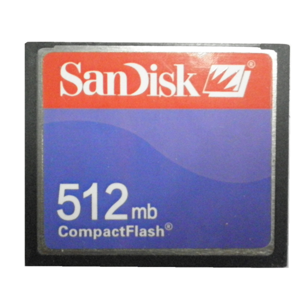 Sandisk 512MB CompactFlash CF Memory card การ์ดหน่วยความจำ | Shopee ...