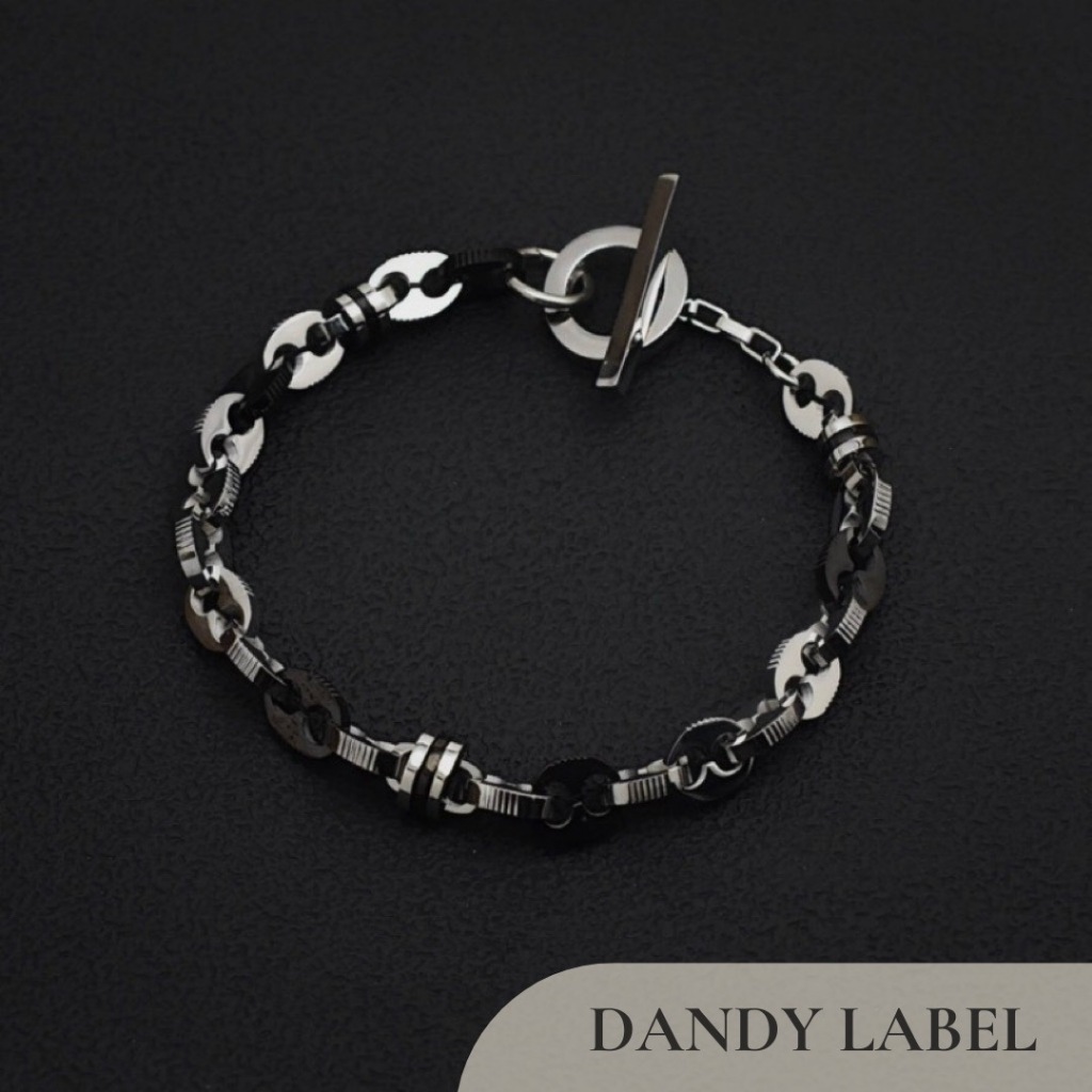 สร้อยข้อมือ รุ่น Cosmo กำไลข้อมือ สแตนเลส ผู้ชาย DANDY LABEL | Shopee Thailand