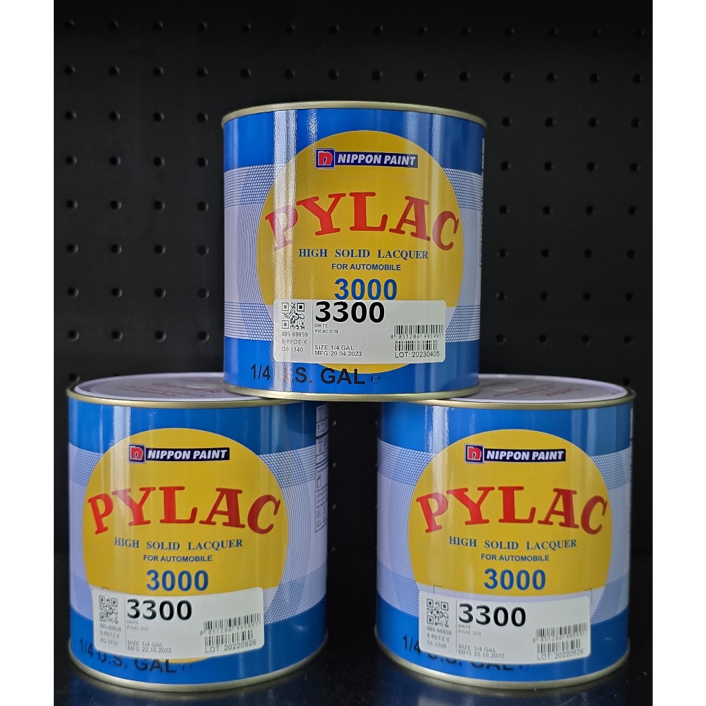 สีพ่นไพแลค 3000 สีพ่นรถยนต์ สีแห้งเร็ว PYLAC 3000 - ขนาด 0.946 ลิตร ...