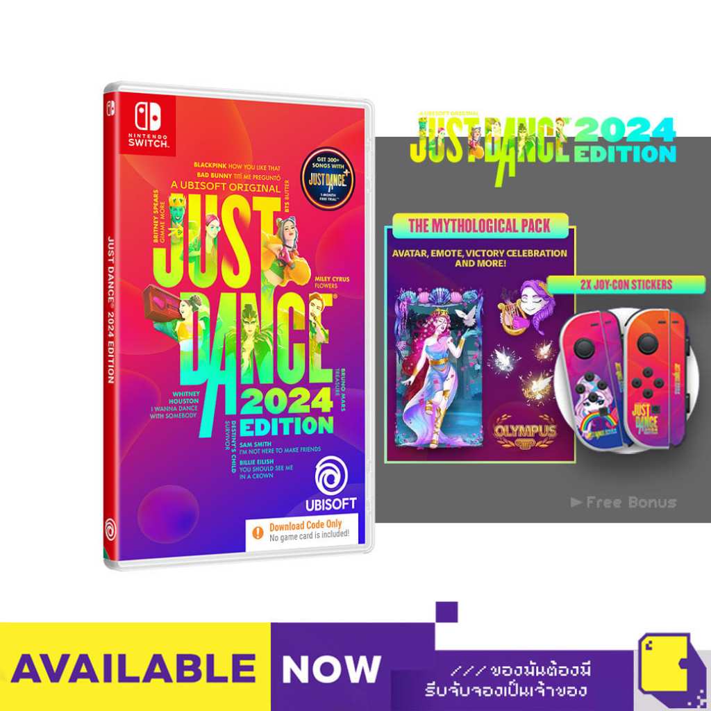 พร้อมส่ง | Nintendo Switch™ Just Dance 2024 Edition (Code in a Box) (By ClaSsIC GaME) | Shopee ...