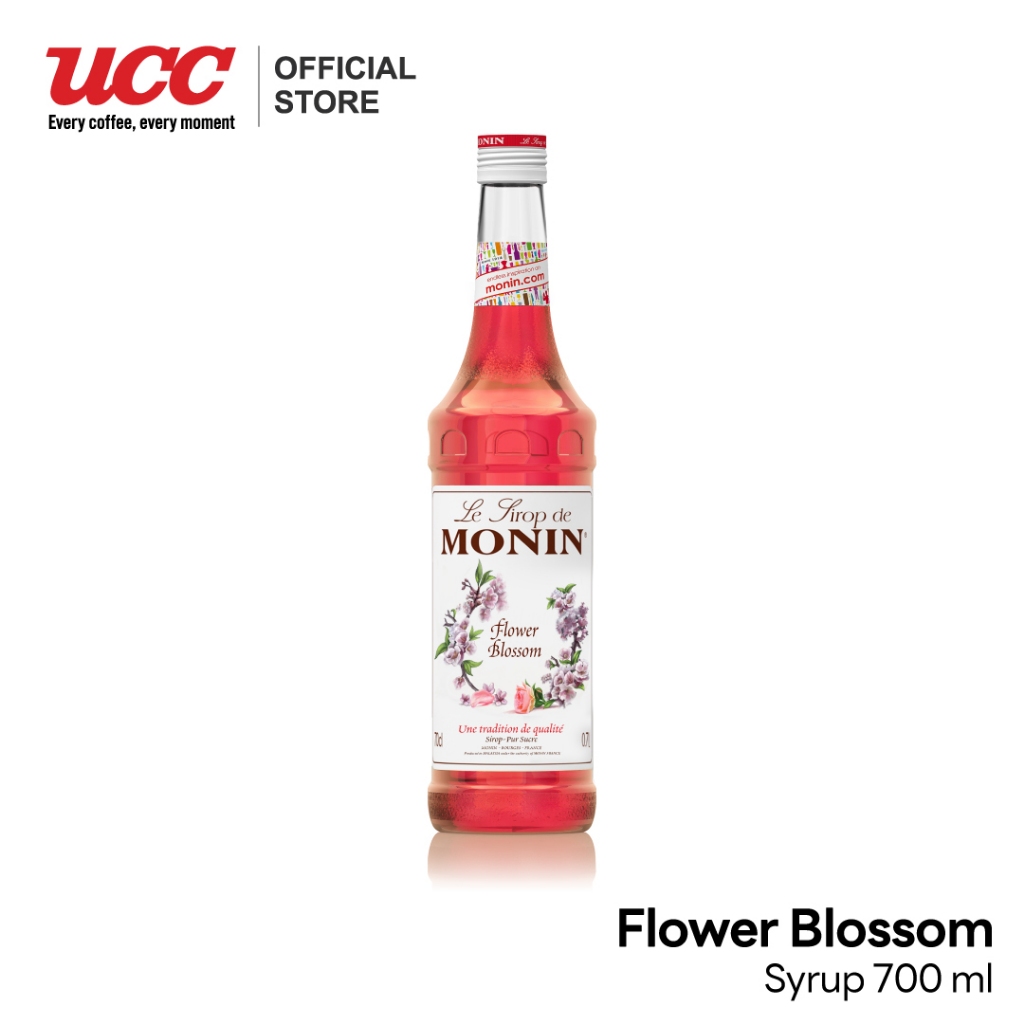 MONIN Flower Blossom Syrup น้ำเชื่อมกลิ่นฟลาวเวอร์บลอสซั่ม 700ml ...