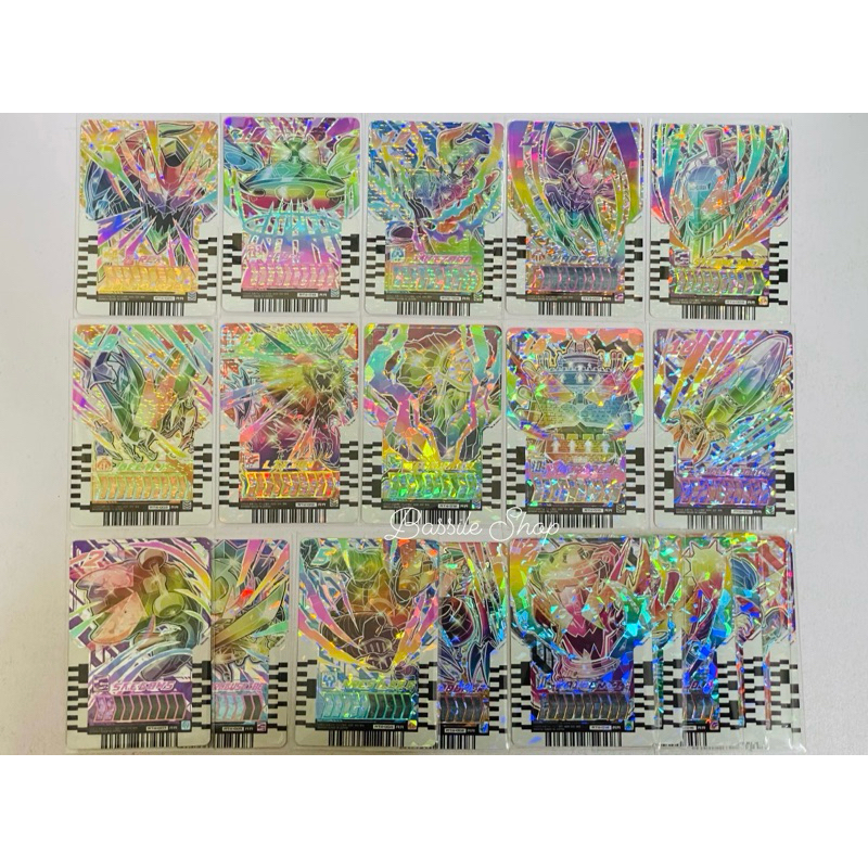 PHASE 04 - Ride Chemy Trading Card - ชุดการ์ด Rainbow & คอมโบ ( ระดับ RR ) Kamen Rider Gotchard ...