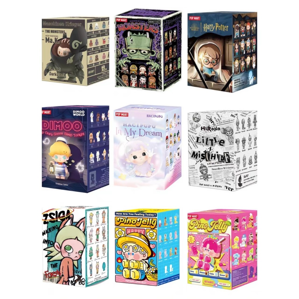 กล่องสุ่ม Pop Mart -Blind box คละแบบ สุ่ม 1 กล่อง | Shopee Thailand