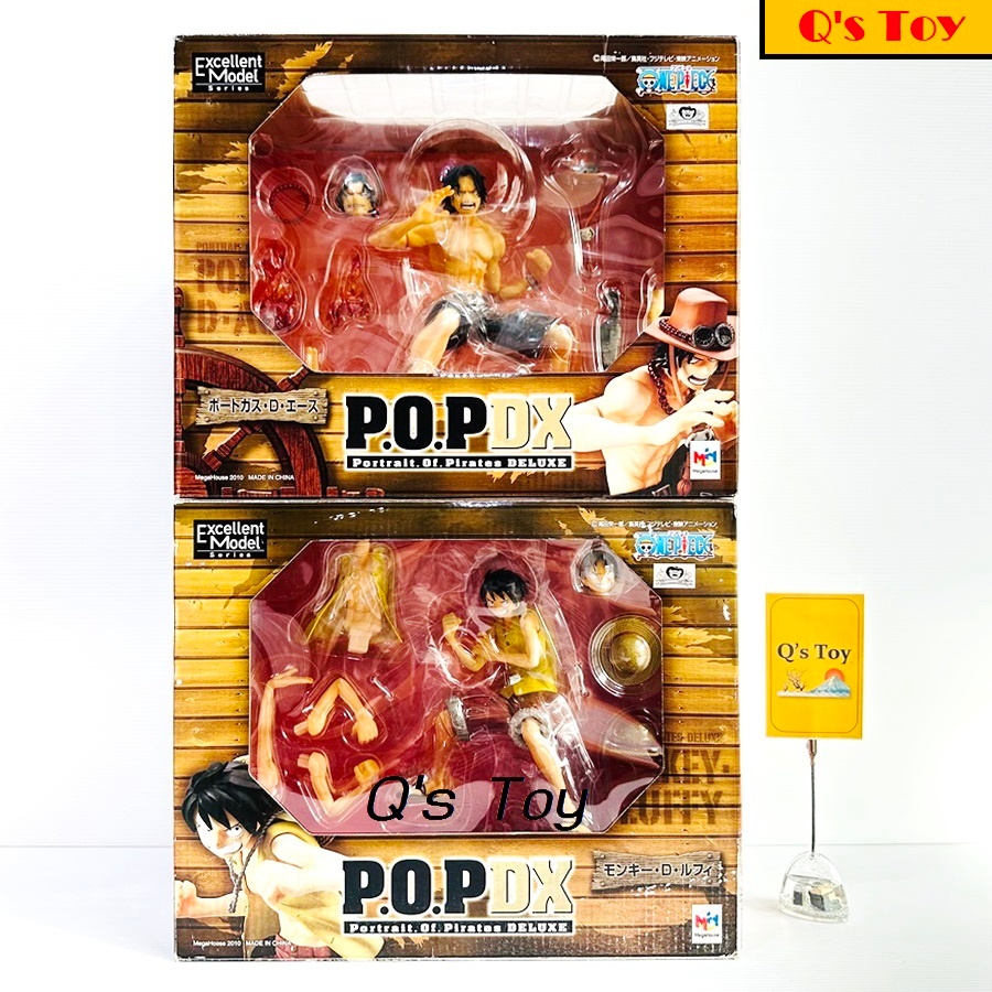 SET ลูฟี่ & เอส [มือ 2 ตัวโชว์] POP DX ของแท้ - Monkey D. Luffy ...