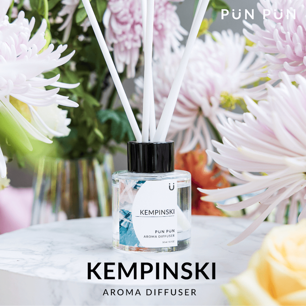 กลิ่นโรงแรม Kempinski ก้านไม้หอม กลิ่นโรงแรม น้ำหอมปรับอากาศ 50 ml ...