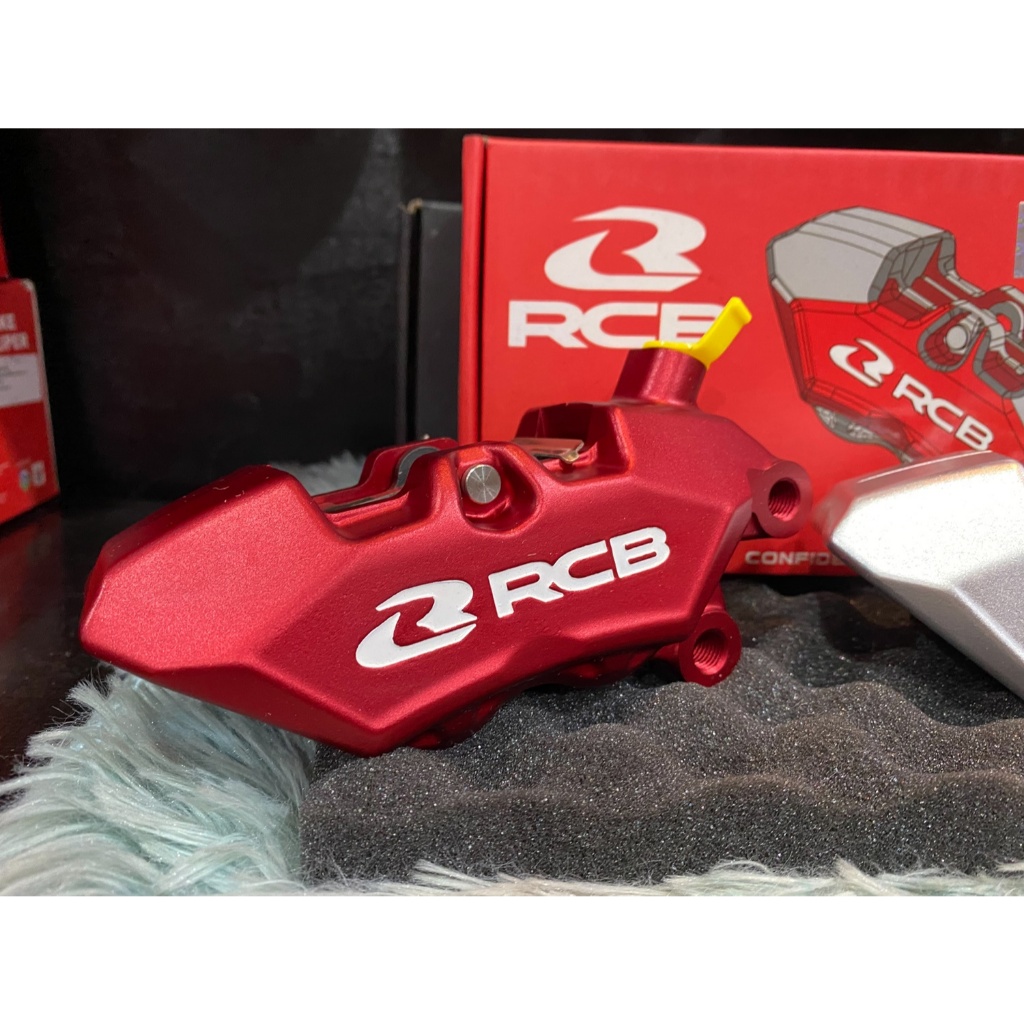 ปั้มเบรค ล่าง 4POT หูชิด RCB รุ่นR1 ฝั่งขวา-ซ้าย/ R55-Series RCB ...