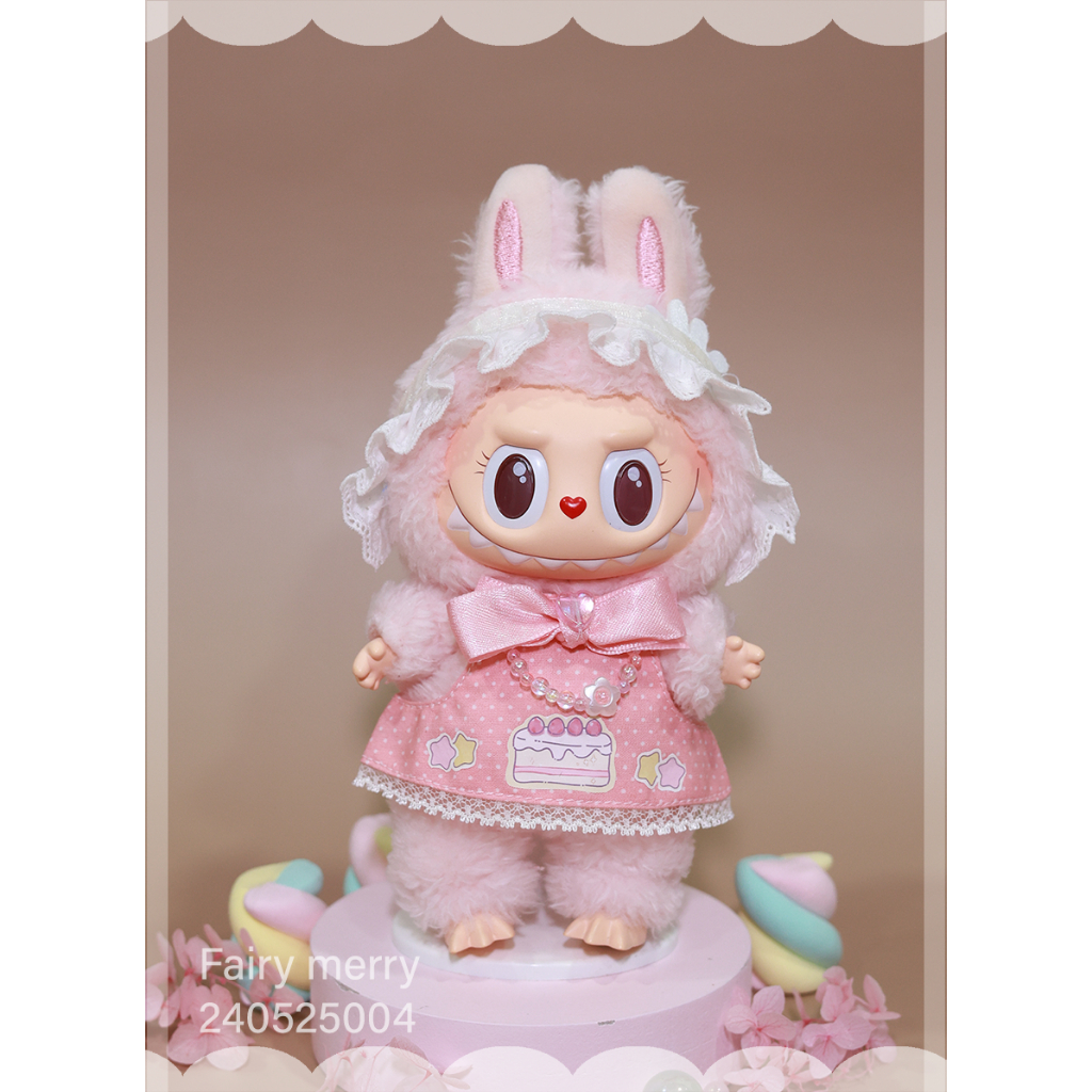 ชุด labubu pastel party (big ribbon) ชุดลาบูบู้ | Shopee Thailand