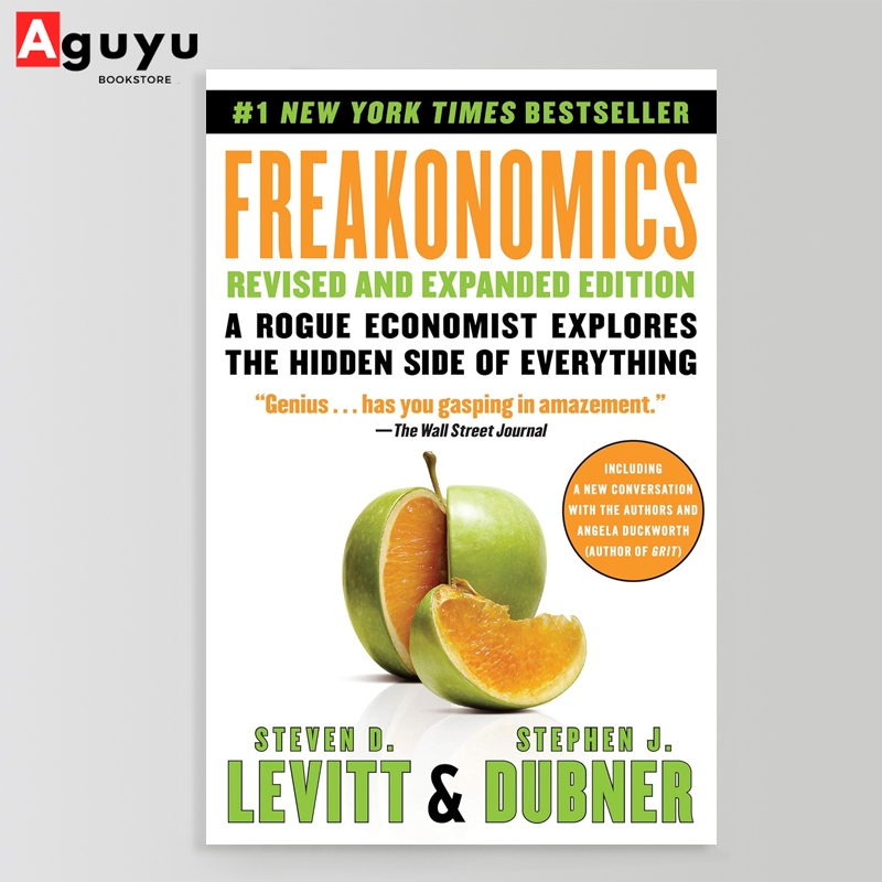 【หนังสือภาษาอังกฤษ】Freakonomics By Steven D. Levitt & Stephen J. Dubner ...