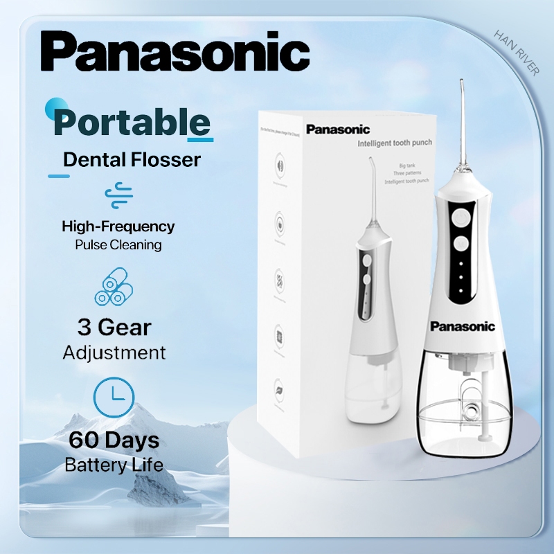 panasonic Water flosser oral irrigator ทันตกรรมแบบพกพาไร้สายไฟฟ้า 3 ...