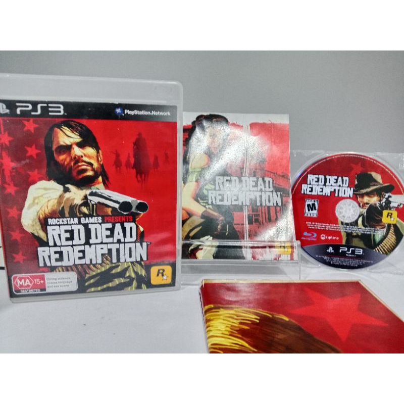 แผ่นเกมส์ Ps3 - Red Dead : Redemption (Playstation 3) (อังกฤษ) มีแผนที่ ...