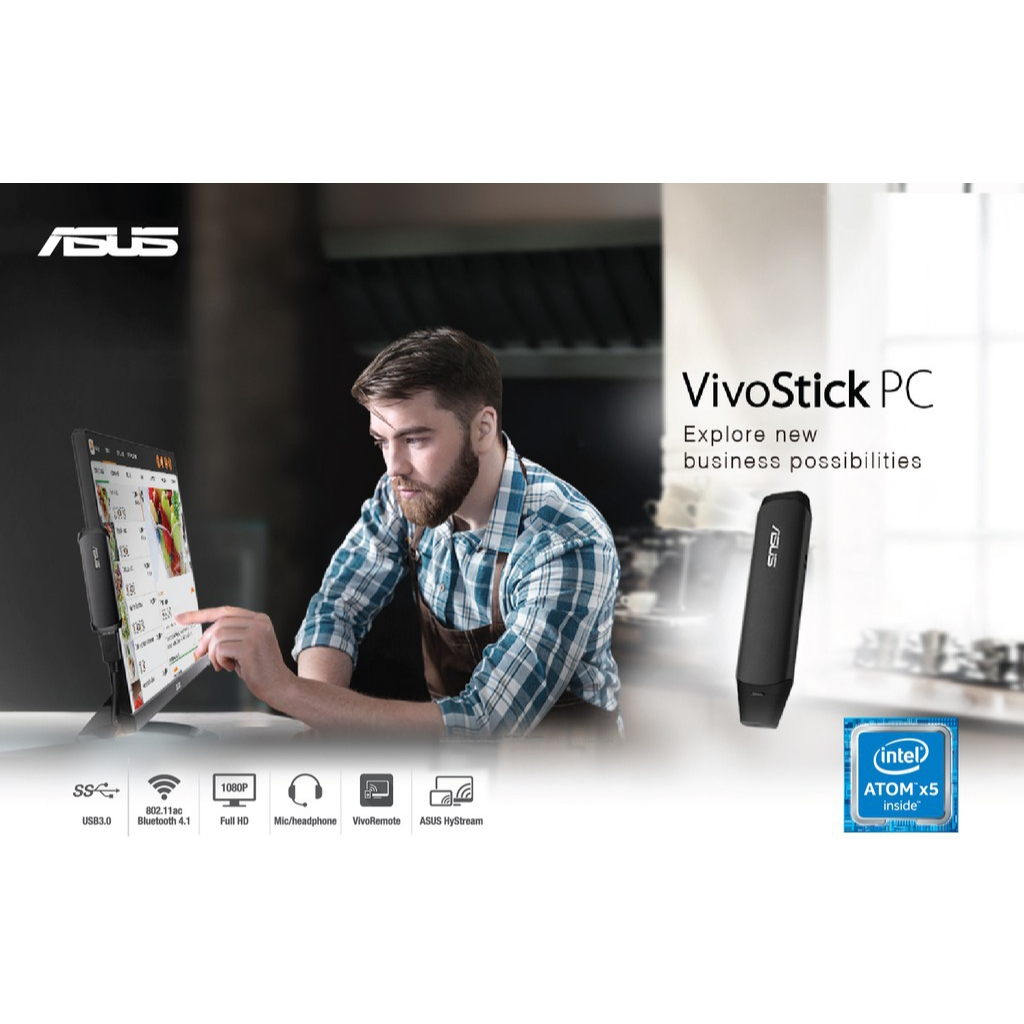 ASUS Vivo stick PC Intel® Atom™ x5-Z8350 Processor 1.44 GHz (มือสอง ...