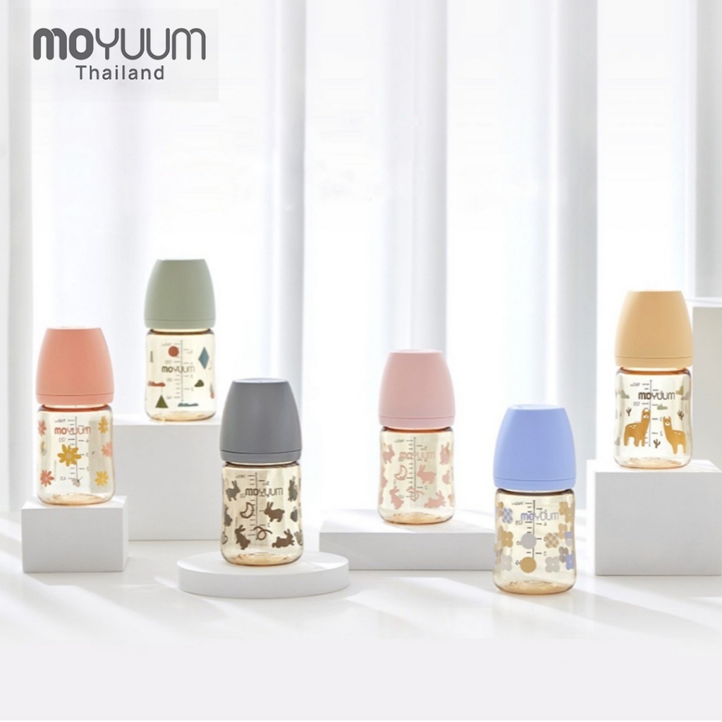 MOYUUM ขวดนมเด็ก PPSU โมยูม ALL IN ONE ขนาด 170ML | Shopee Thailand