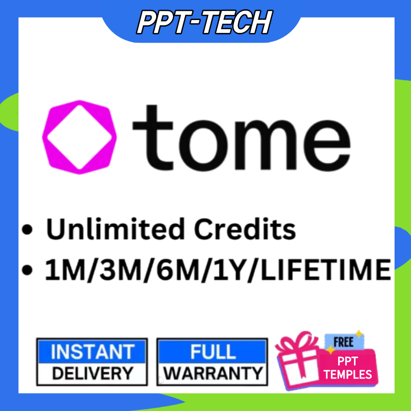 [PPTECH]tomeai 丨 เครื่องสไลด์โชว์ AI 丨 จัดส่งทันที ｜ บัญชีรับประกันเต็ม ...