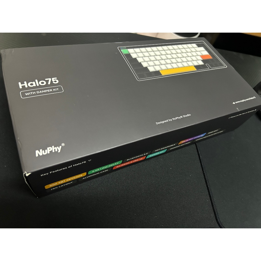 Nuphy Halo75 V1 สินค้ามือสอง Keyboard สภาพใหม่เอี่ยม ไร้ริ้วรอย ...