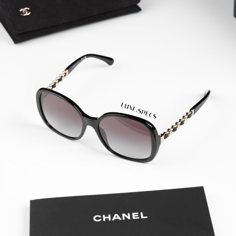 แว่นกันแดด Chanel ของแท้ 100% มีประกัน อุปกรณ์ครบ | Shopee Thailand