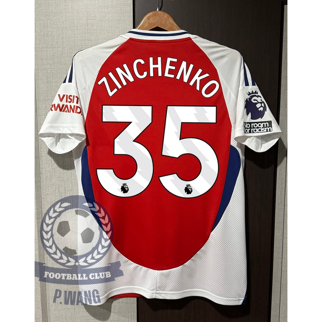 New!! เสื้อ อาร์เซนอล Home เหย้า เกรดแฟนบอล 2024/25 ฟลูออฟชั่น EPL ชื่อนักเตะอาร์เซน่อล (ครบทุก ...