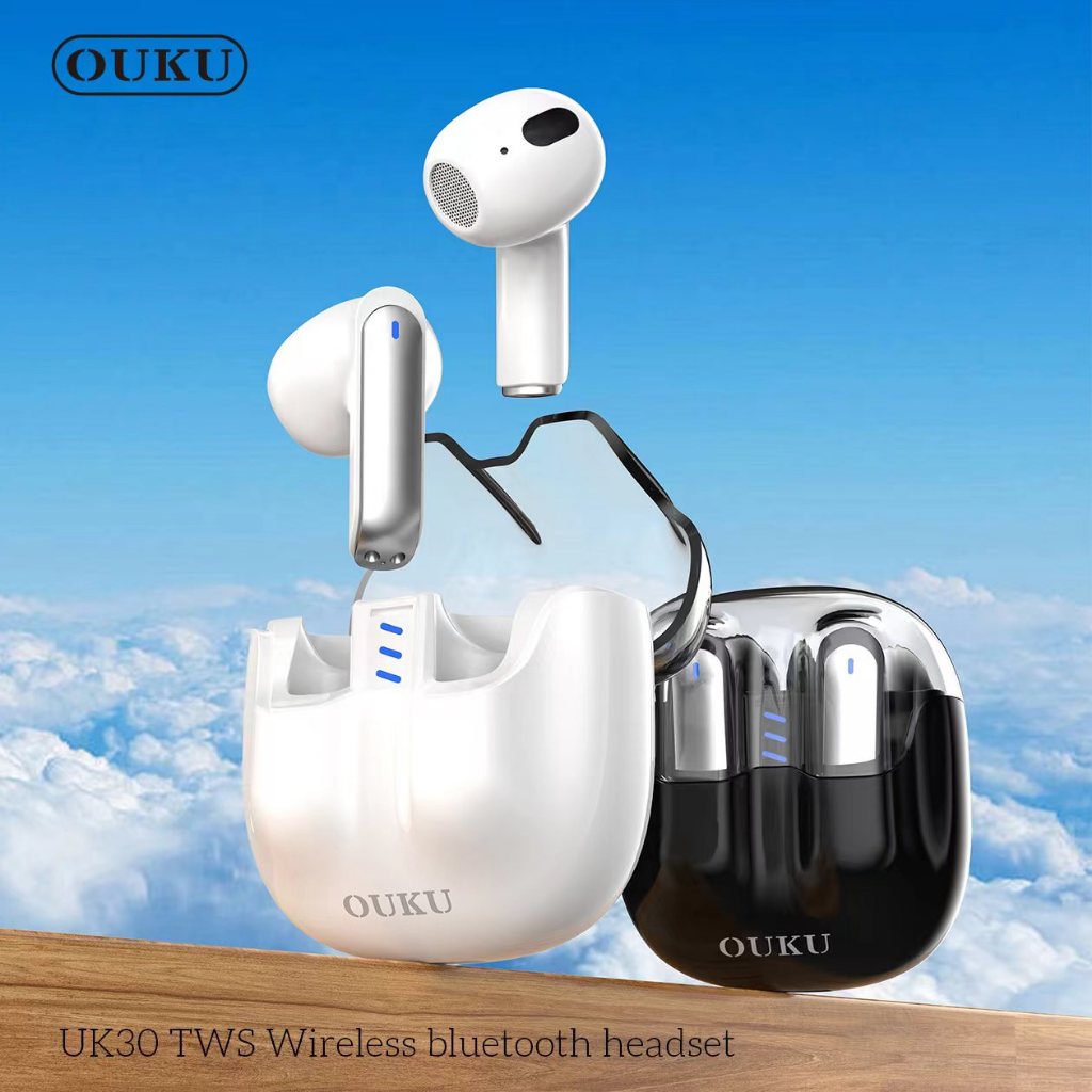 ใหม่ !! OUKU UK30 หูฟังบลูทูธไร้สาย TWS wireless bluetooth headset หู ...
