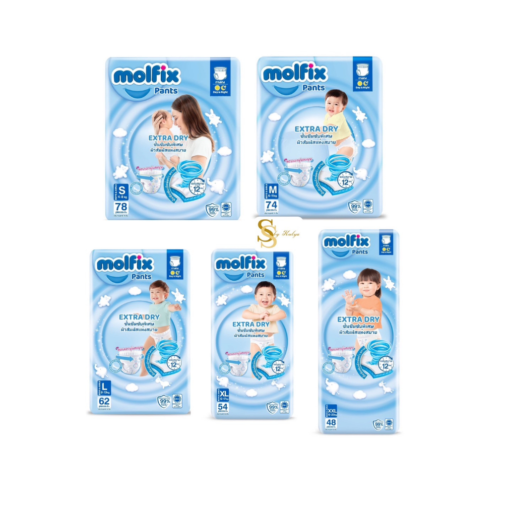 Mofix โมฟิกส์ ผ้าอ้อมแบบกางเกง ( 1 ห่อ ) | Shopee Thailand