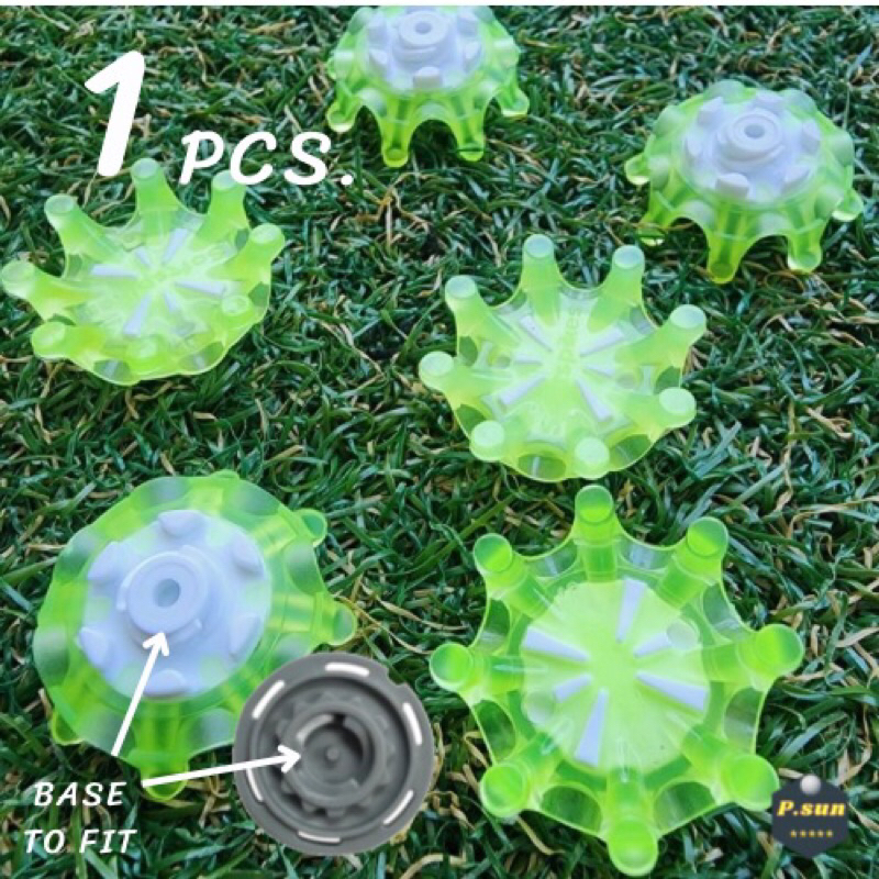 ปุ่มรองเท้ากอล์ฟ 1 pcs. Spikes cleats golf Fast Twist 3.0 & tour lock ...