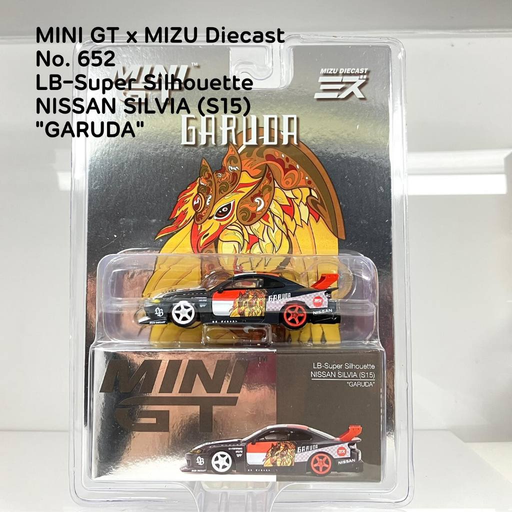 Mini GT No.652-R Nissan LB-Super Silhouette S15 SILVIA “Garuda” MINI GT ...