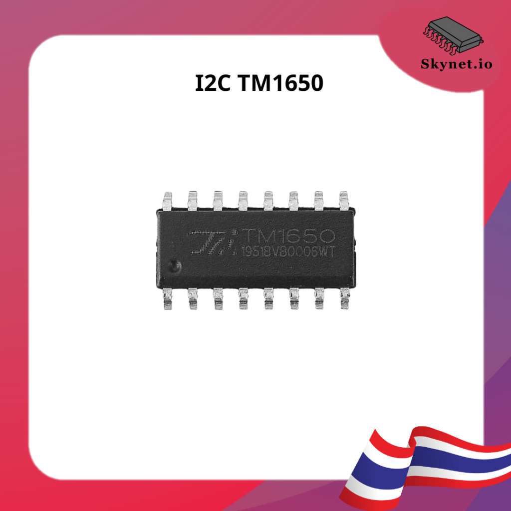 I2C TM1650 - LED Display/Keypad Driver | Shopee Thailand