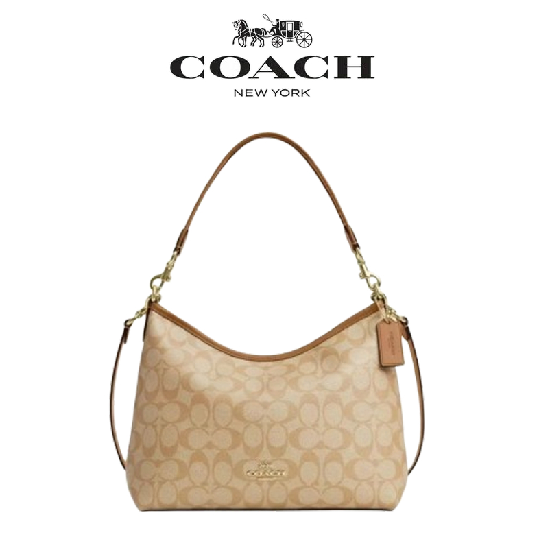 COACH/Laurel31 Commuting สายสะพายไหล่ถอดออกได้ความจุขนาดใหญ่/ผ้าเคลือบ ...