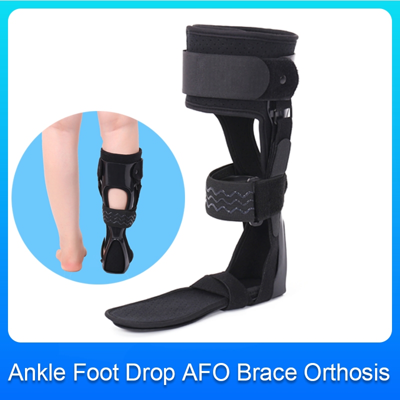 Adjustable Medical AFO Foot Drop Brace-Ankle Foot Orthosis Drop Foot ...