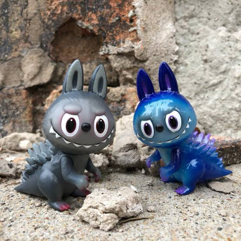 🌈 พร้อมส่ง 🚚 ตัวแยก Labubu Gojimomo 2 สี (ตัวสีธรรมดา+เรืองแสง) Kaiju ...