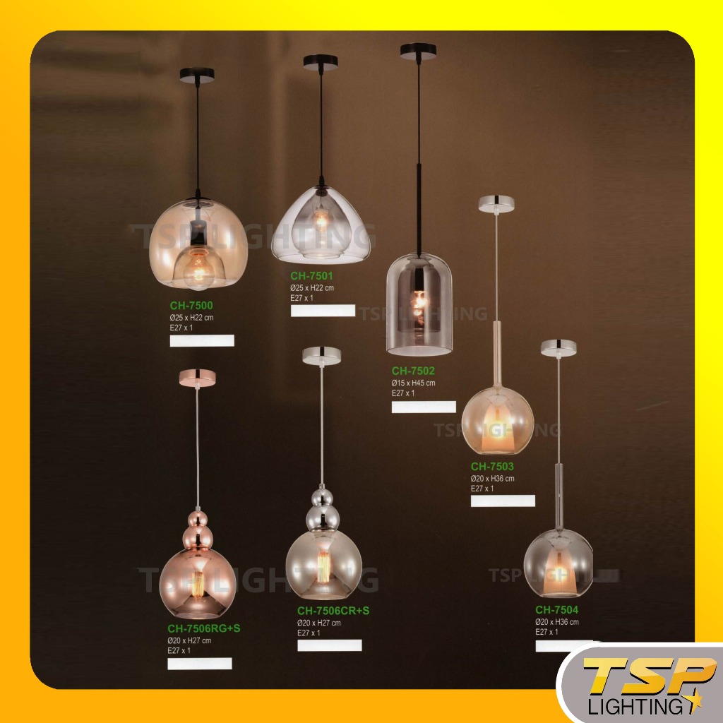 TSP Lighting │ โคมไฟห้อย โคมไฟเพดาน สไตล์โมเดิร์น | Shopee Thailand