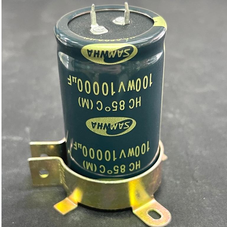 Capacitor , E-cap ยี่ห้อ SAMWHA ของแท้ ค่า 10000uF 100v ขาเข็ม พร้อมเข็มขัด | Shopee Thailand