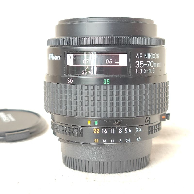 เลนส์กล้อง Nikon AF Nikkor 35-70mm F3.3-4.5 Mount Nikon F พร้อมฝาปิด ...